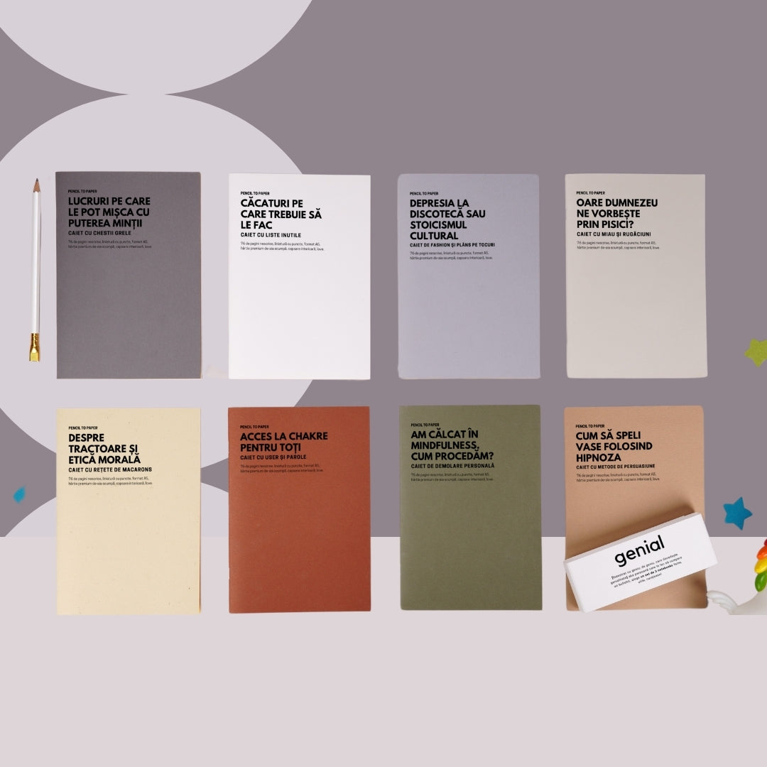 Caiete geniale – WonderStore