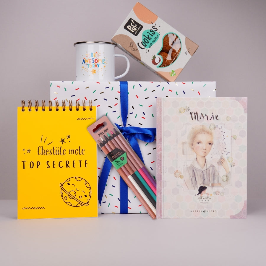 Pachet cadou personalizat pentru copii - Cadou pentru fete - Be Awesom ...