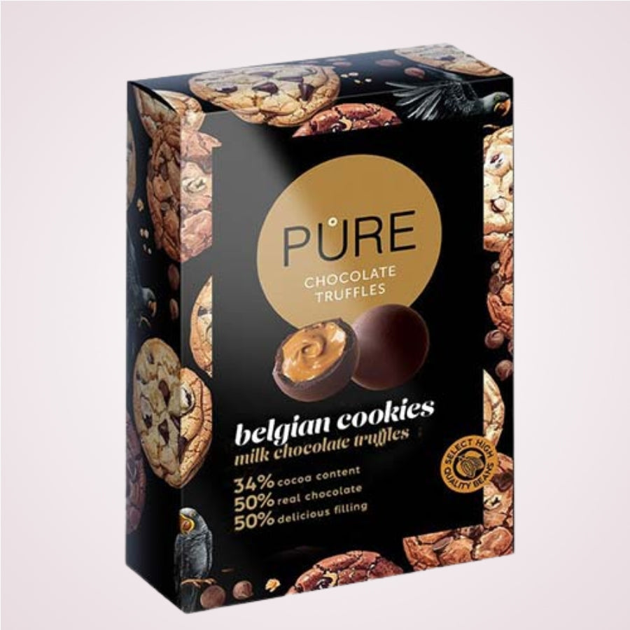 Trufe de ciocolata cu lapte cu crema de cookies belgiene – WonderStore