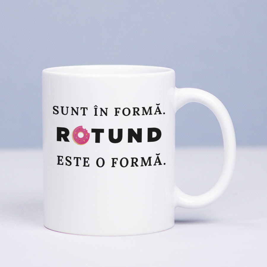 Cana cadou amuzant pentru colegi si prieteni - Tip Top Shape – WonderStore